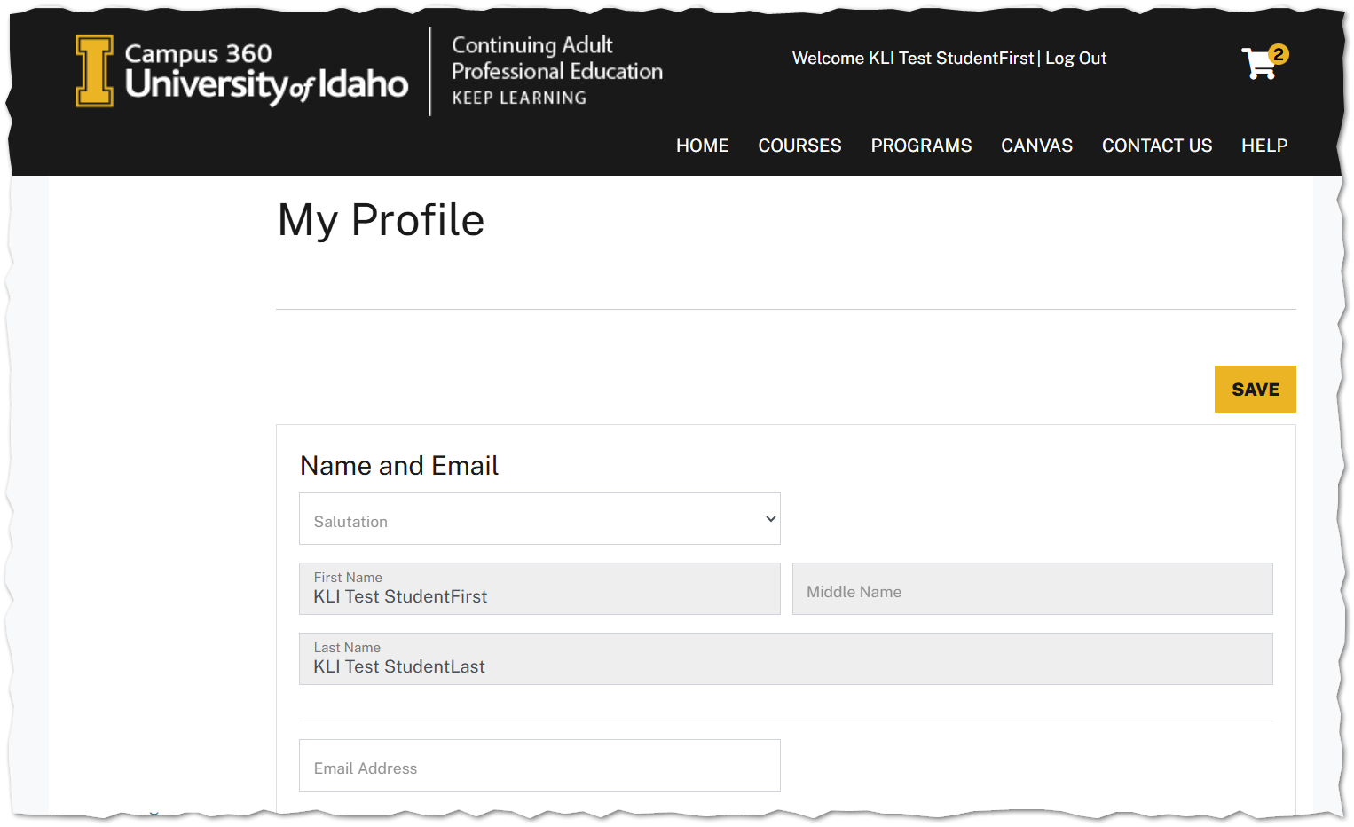 How Do I Sign Up for an Account? | University of Idaho Keep Learning